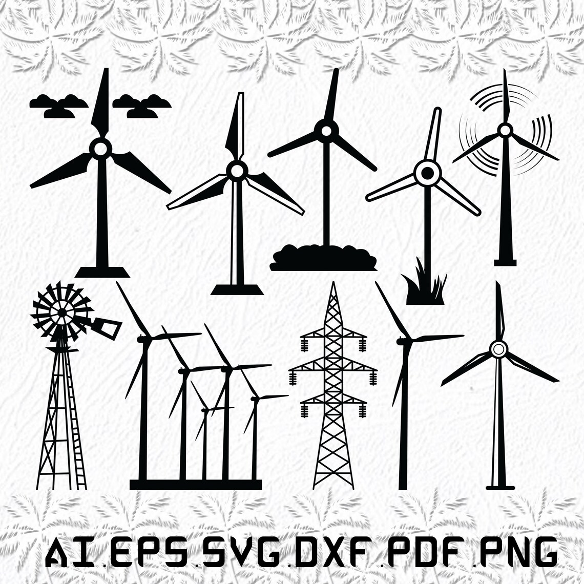Wing Svg, Windmill Svg, Drive Svg, Wind Energy, Sky, SVG, Ai, Pdf, Eps ...