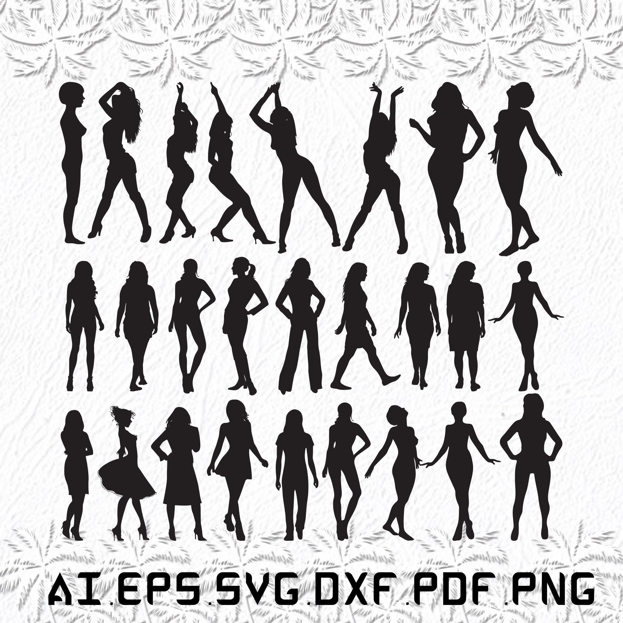 Retro Girl Svg, Retro Svg, Girl Svg, Girls, Woman, SVG, Ai, Pdf, Eps ...