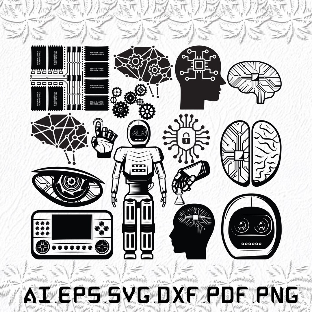 Artificial Intelligent Svg, Artificial Intelligentsia Svg, Intelligence ...