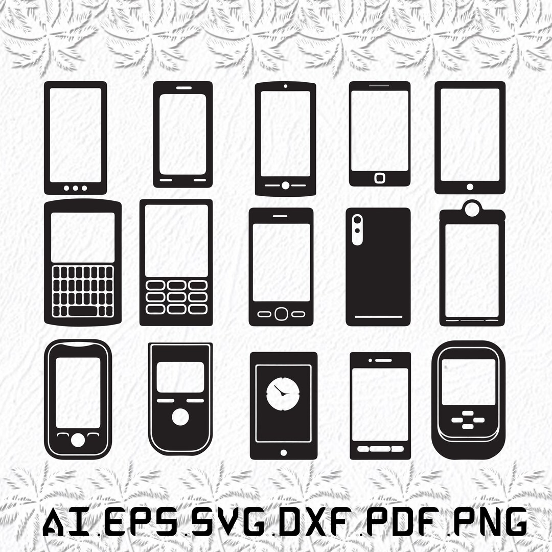 Cell Phone Svg, Cell Phones Svg, Cell Svg, Phone, Phones, SVG, Ai, Pdf ...