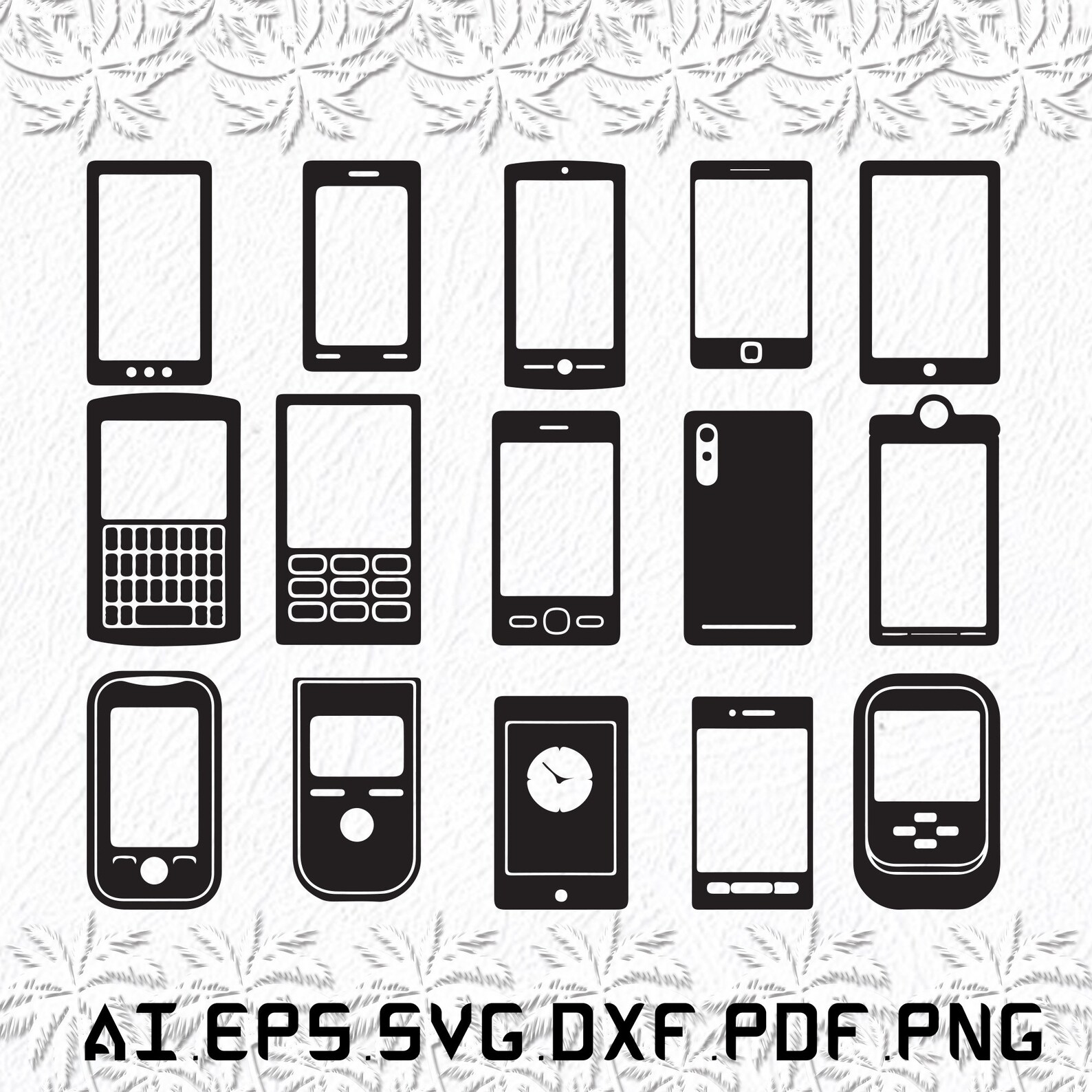 Cell Phone Svg Cell Phones Svg Cell Svg Phone Phones SVG - Etsy