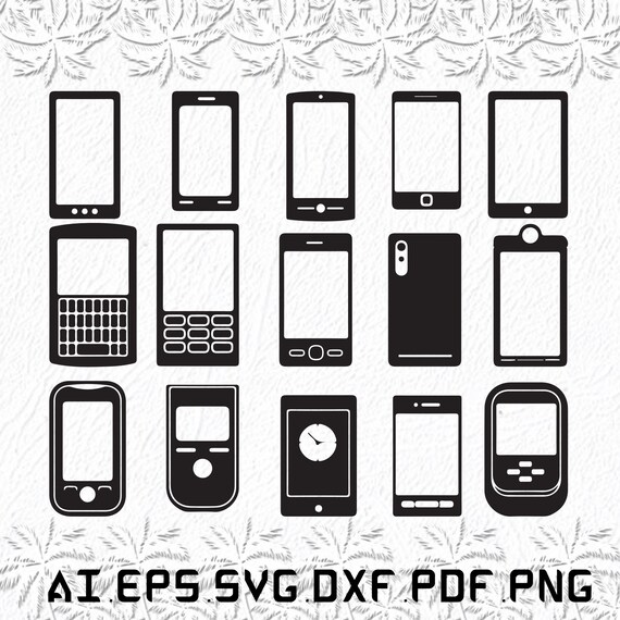Cell Phone Svg Cell Phones Svg Cell Svg Phone Phones SVG - Etsy