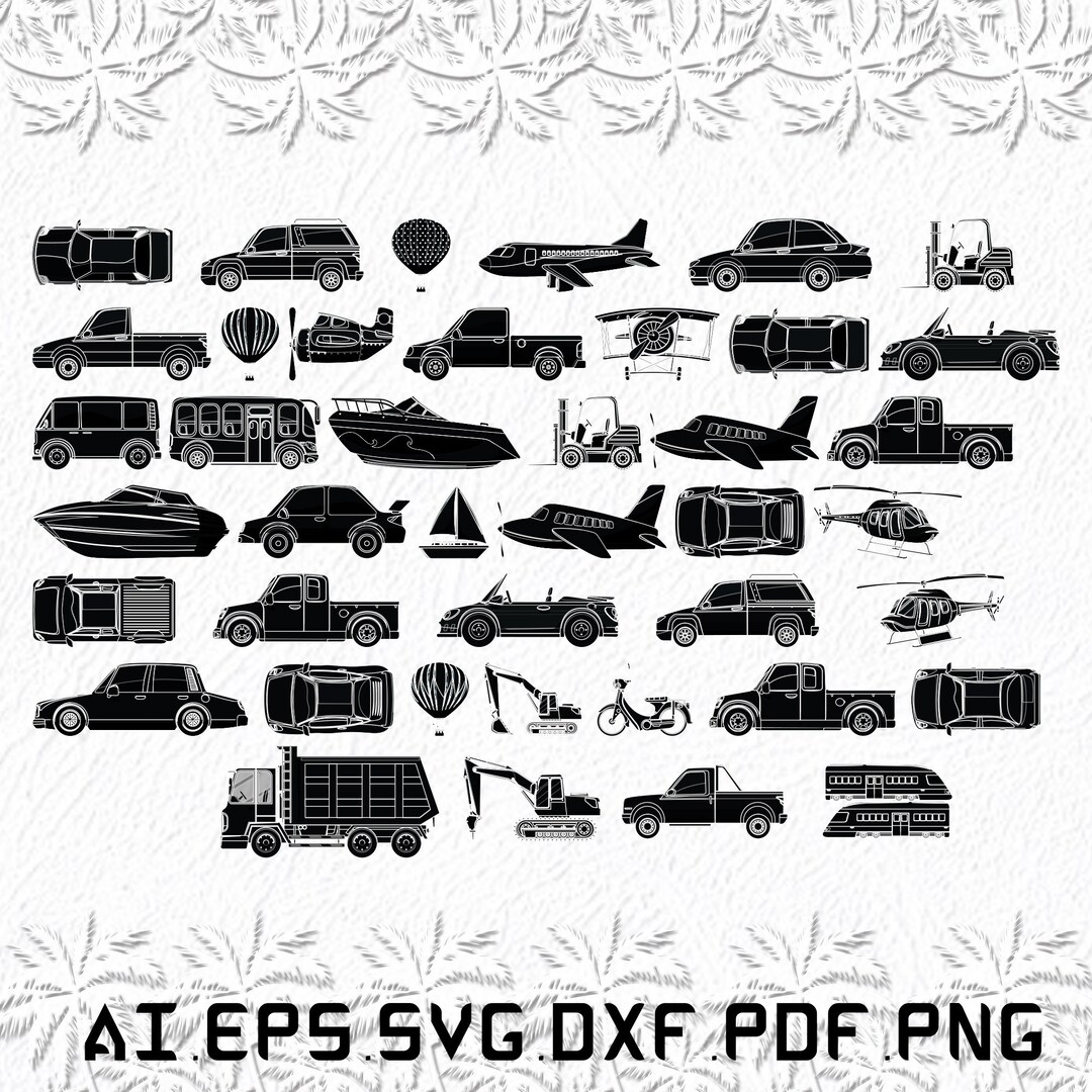 Vehicles Svg, Vehicles Svg, Vehicles Svg, Taxi, Car, SVG, Ai, Pdf, Eps ...