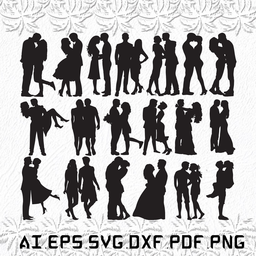Couple Svg, Couples Svg, Romantic Svg, Romance, Happy, SVG, Ai, Pdf ...