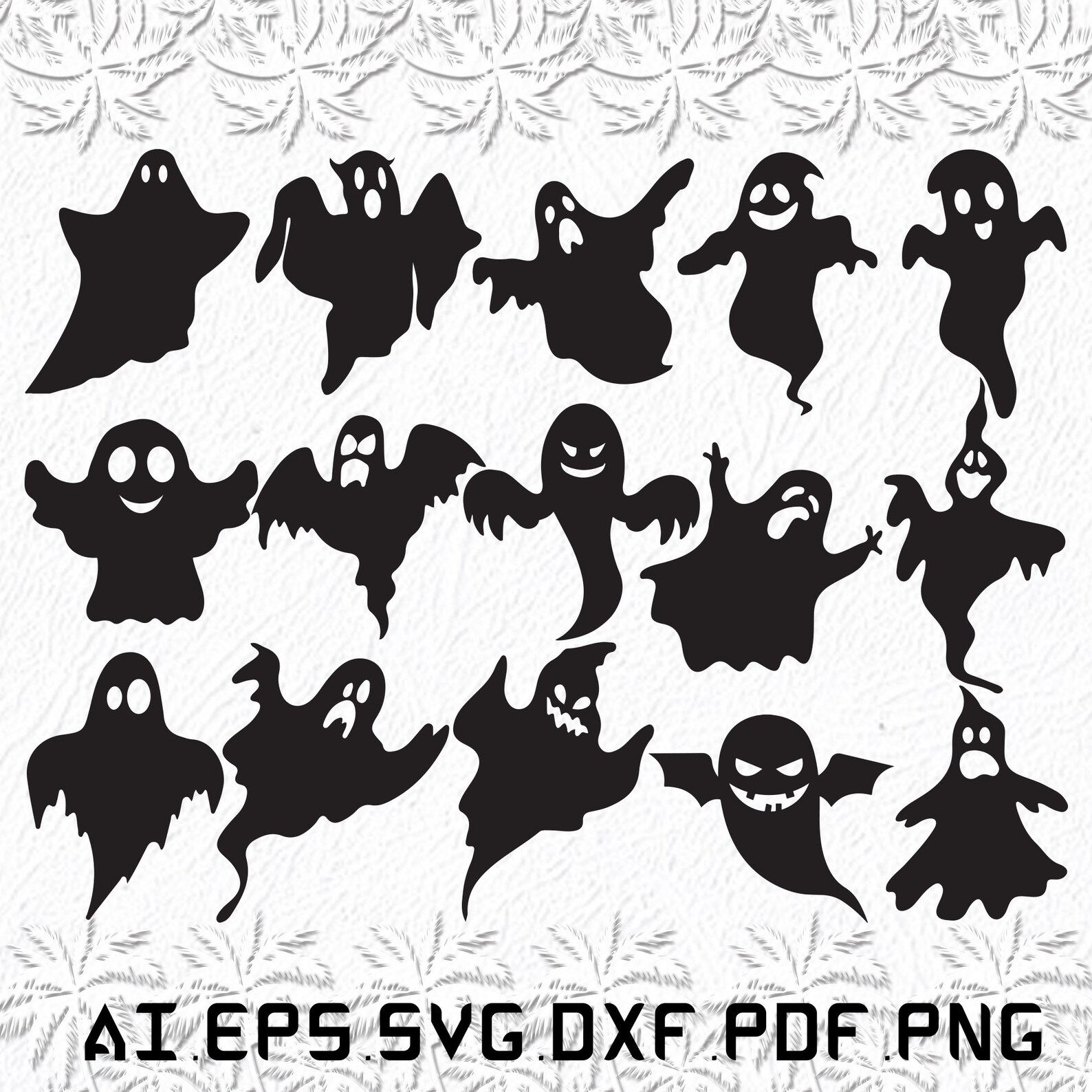 Ghost Svg Ghosts Svg Spooky Svg Horror Anime SVG Ai - Etsy