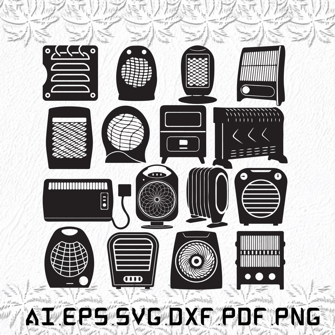 Room Heater Svg, Room Heaters Svg, Rooms Svg, Room, Heater, SVG, Ai ...