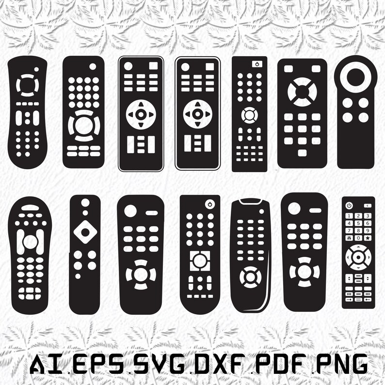 Remote Control Svg Remote Controls Svg Remote Svg Control - Etsy