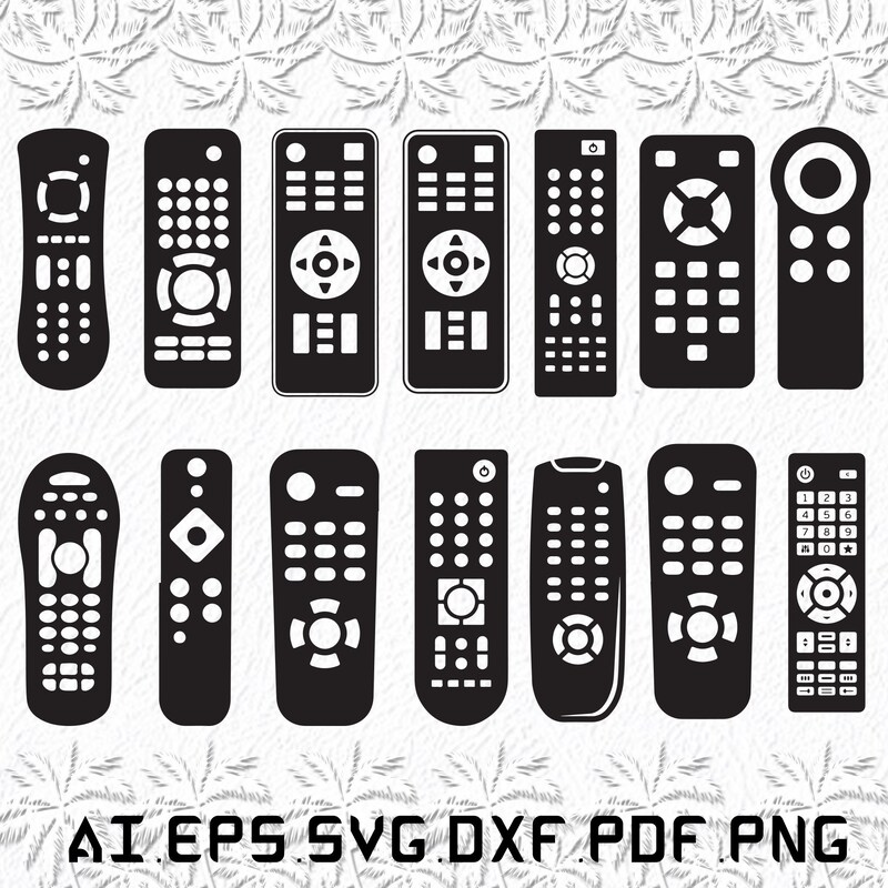 Remote Control Svg - Etsy