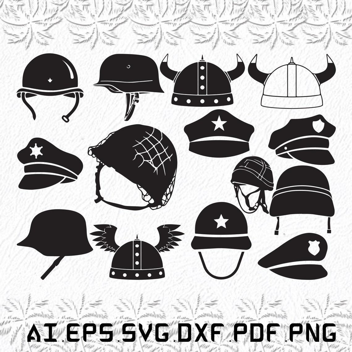 Military Hat Svg, Military Hats Svg, Military Svg, Hat, Cap, SVG, Ai ...