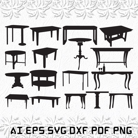 Tables Svg Table Svg Game Svg Games Sport SVG Ai Pdf - Etsy