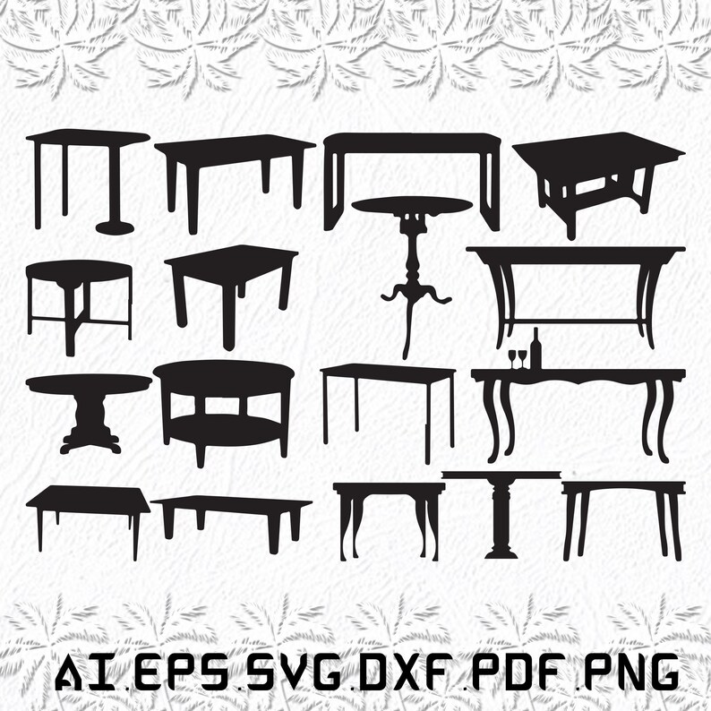 Tables Svg Table Svg Game Svg Games Sport SVG Ai Pdf - Etsy