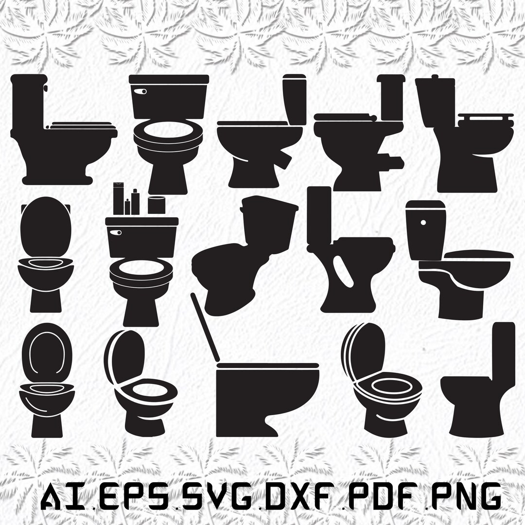Toilet Svg, Toilets Svg, Toilet Icon Svg, Toilet Sing, Toilet Room, SVG ...