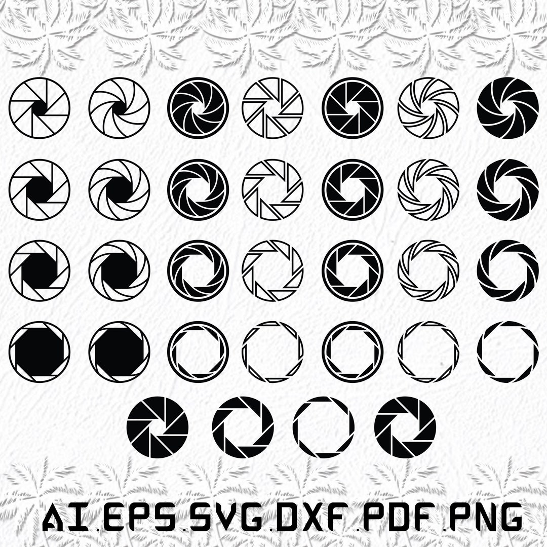 Camera Lens Svg, Camera Len Svg, Lens Svg, Camara, 35mm, SVG, Ai, Pdf ...