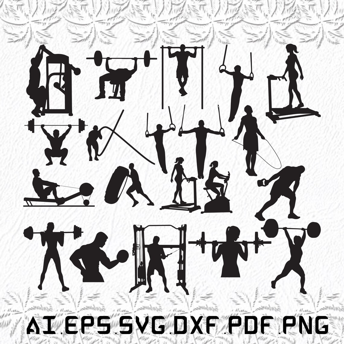Crossfit Svg Crossfits Svg Workout Svg Gym Fit SVG Ai | Etsy