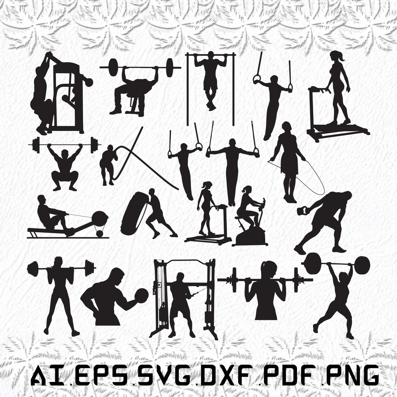 Crossfit Svg Crossfits Svg Workout Svg Gym Fit SVG Ai | Etsy