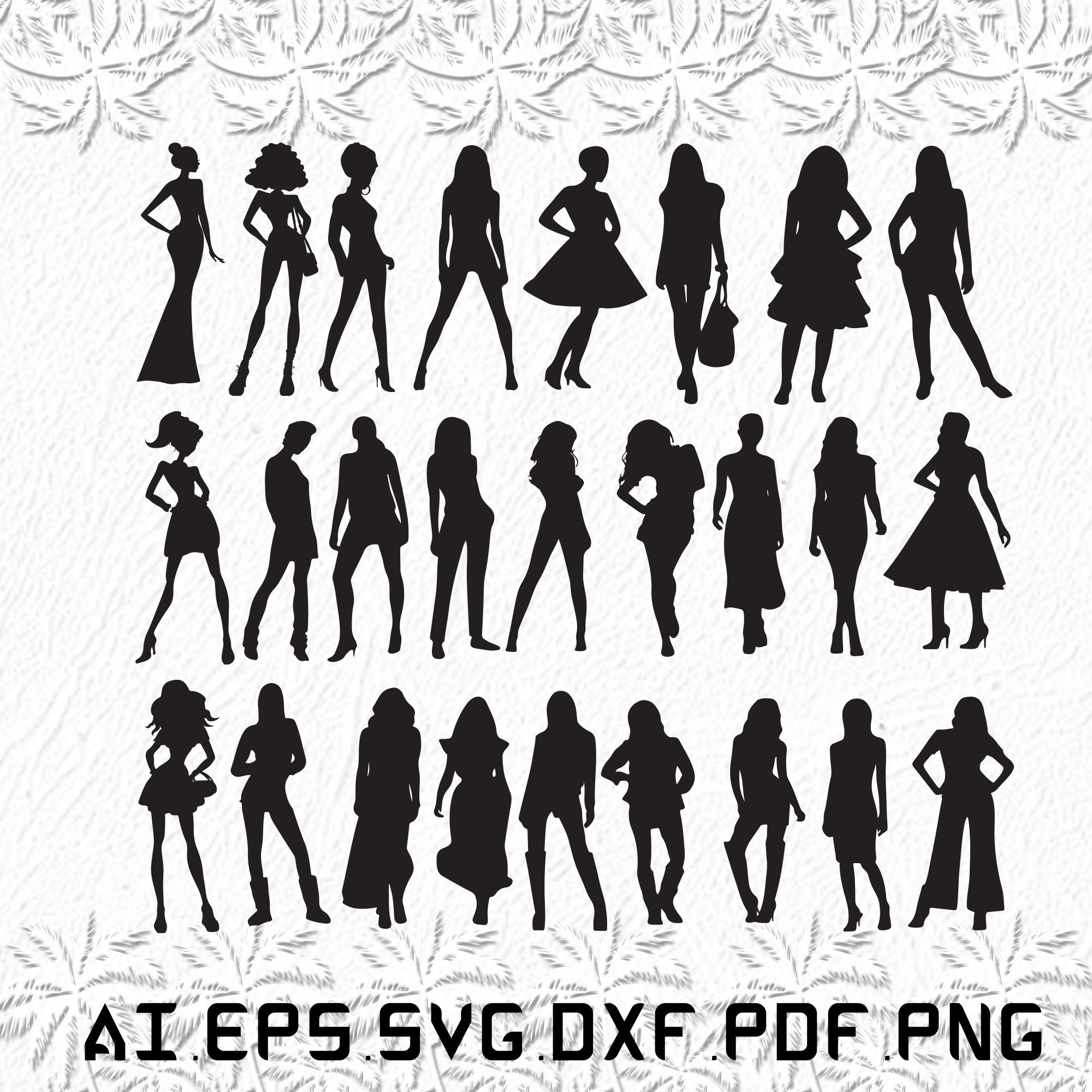 Model Girls Svg Model Svg Girls Svg Girl Women SVG Ai - Etsy Hong Kong