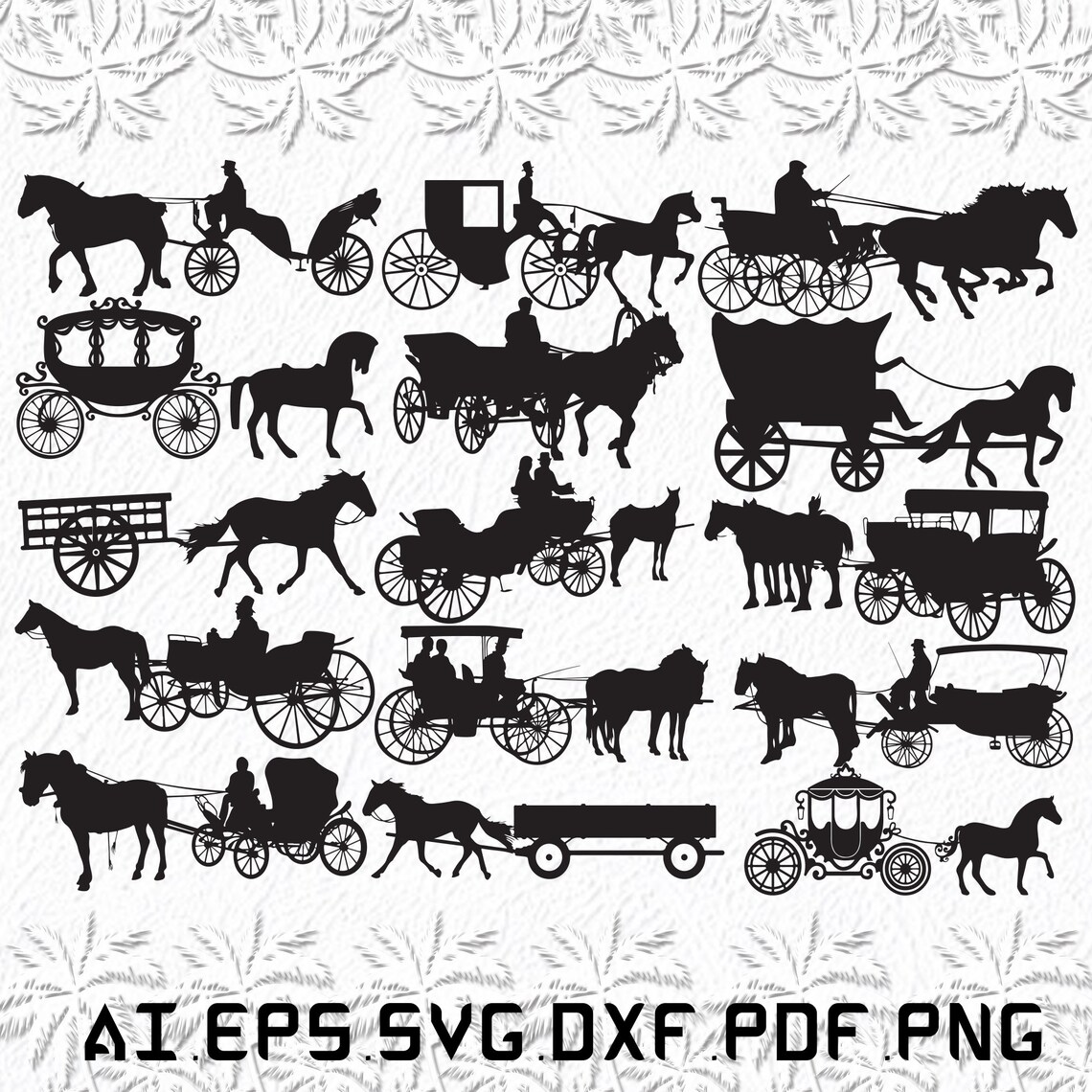 Carriages Svg Carriage Svg Train Svg Horse Horses SVG - Etsy