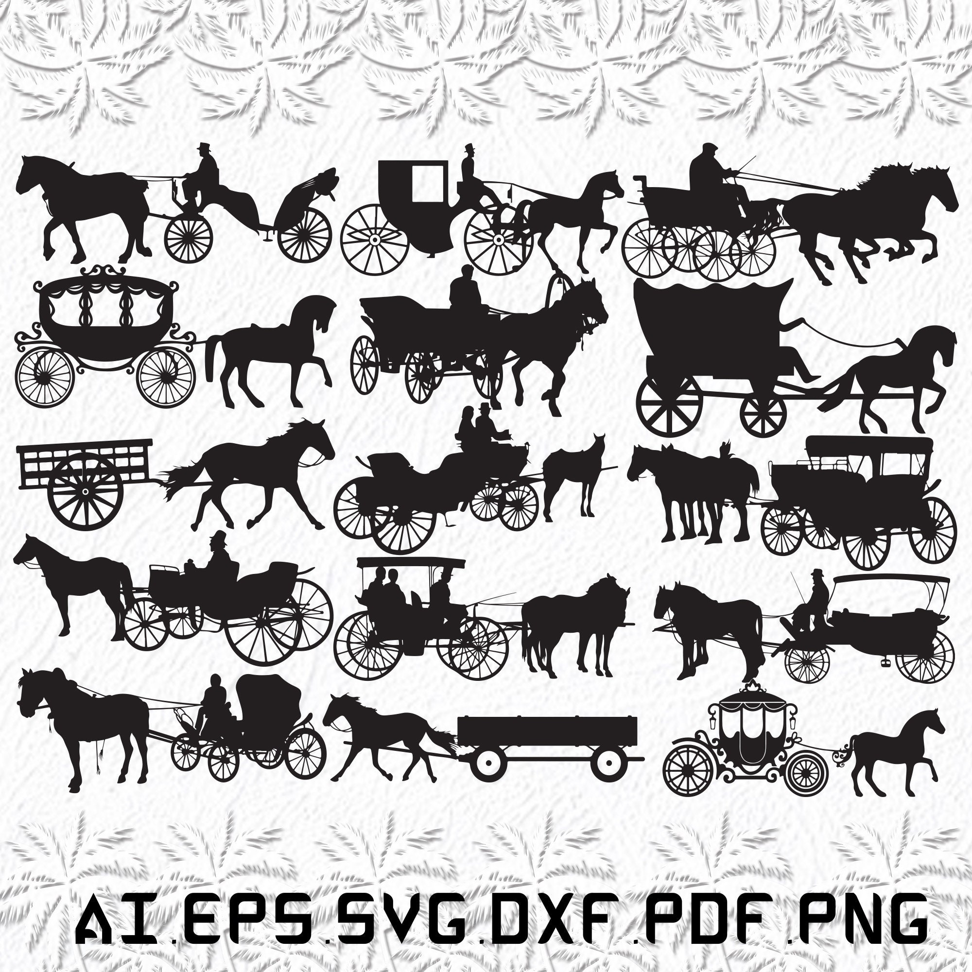 Carriages Svg Carriage Svg Train Svg Horse Horses SVG - Etsy Canada