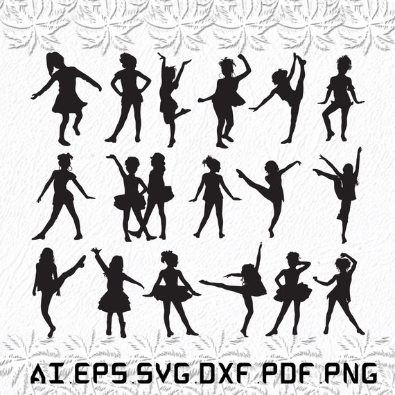 Children Dancing Svg Dance Svg Children Svg Dancing Kids - Etsy