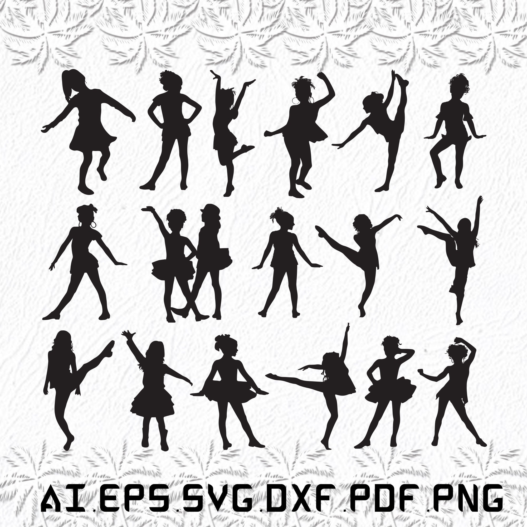 Niños bailando svg Danza svg Niños svg Bailando Niños - Etsy España