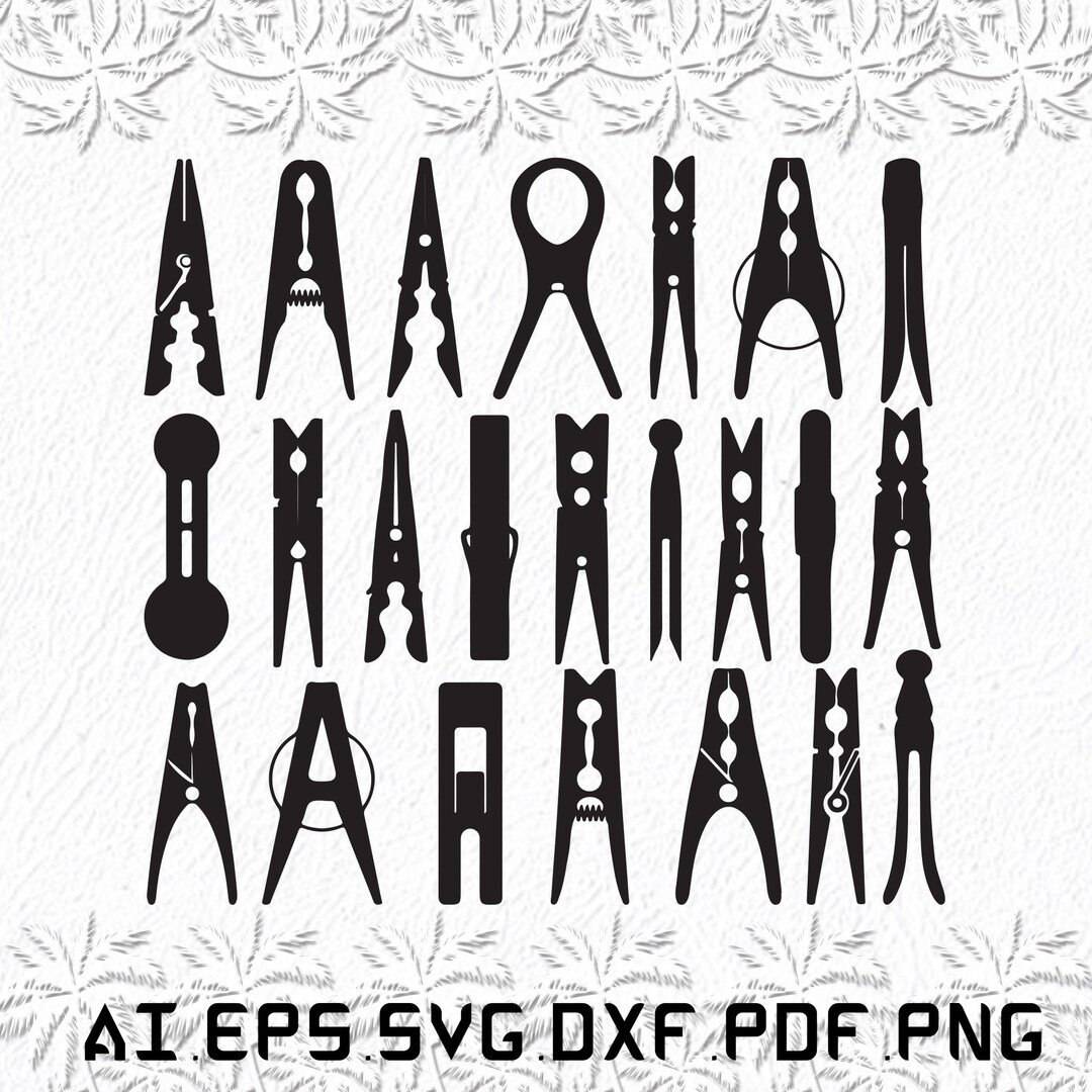 Pinza de ropa svg, Pinzas de ropa svg, Ropa svg, pin, sun, SVG, ai, pdf ...