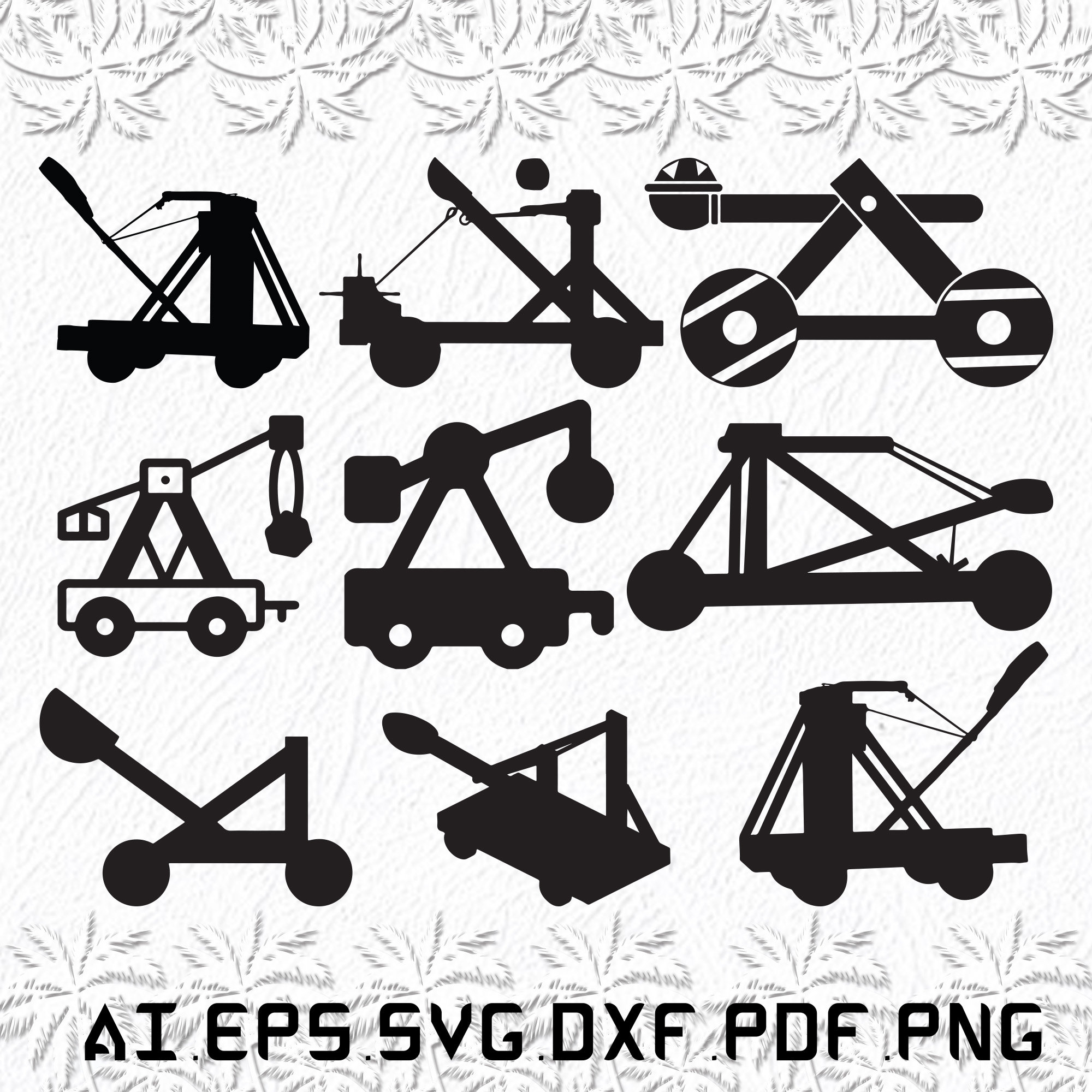 Catapult Svg Catapults Svg Wood Svg War Attack SVG Ai - Etsy UK
