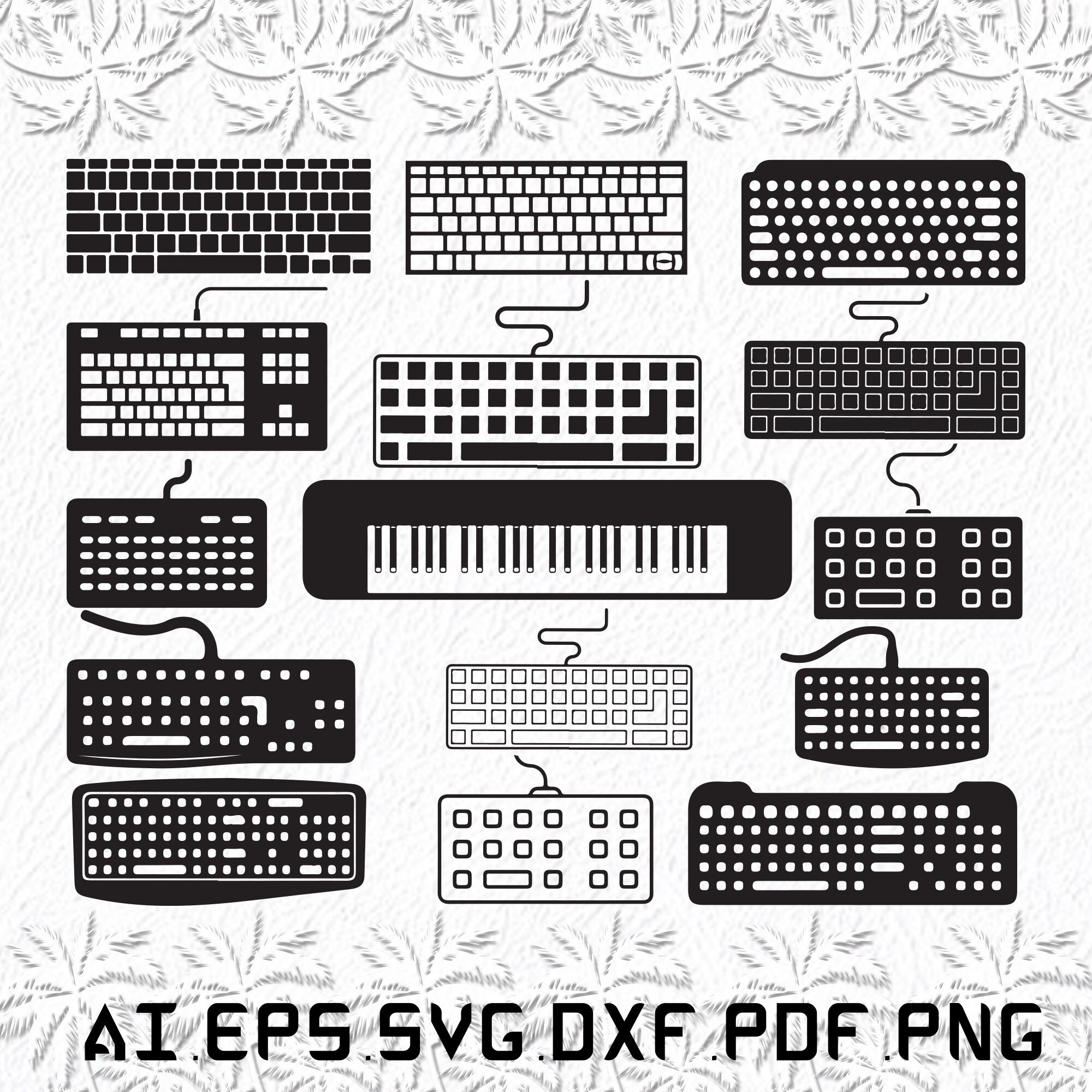 Key Board Svg Key Boards Svg Pc Svg Key Board SVG Ai - Etsy Ireland