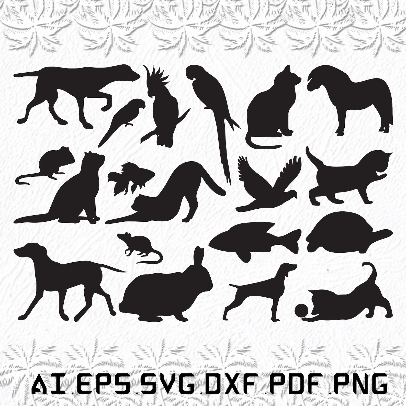 Pets Svg Pet Svg Birds Svg Animal Bird SVG Ai Pdf Eps - Etsy