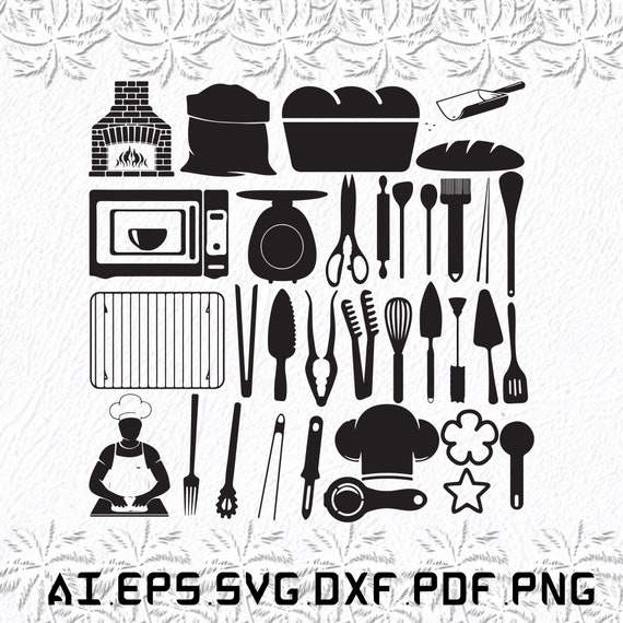 Bakery Svg Bakerys Svg Baker Svg Cake Food SVG Ai Pdf - Etsy