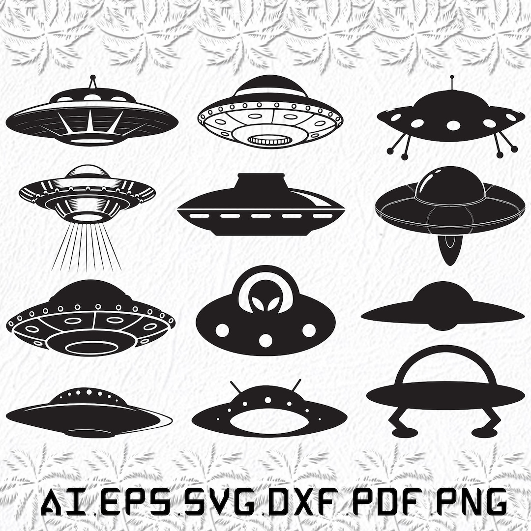 UFO Svg, Ufos Svg, Alien Svg, Space, Aliens, SVG, Ai, Pdf, Eps, Svg ...