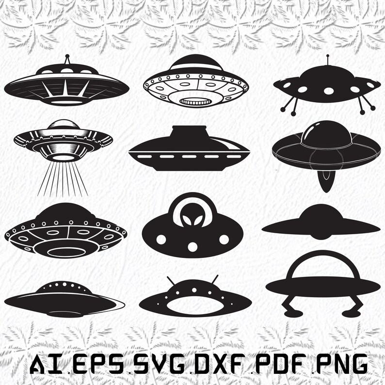 UFO Svg, Ufos Svg, Alien Svg, Space, Aliens, SVG, Ai, Pdf, Eps, Svg ...