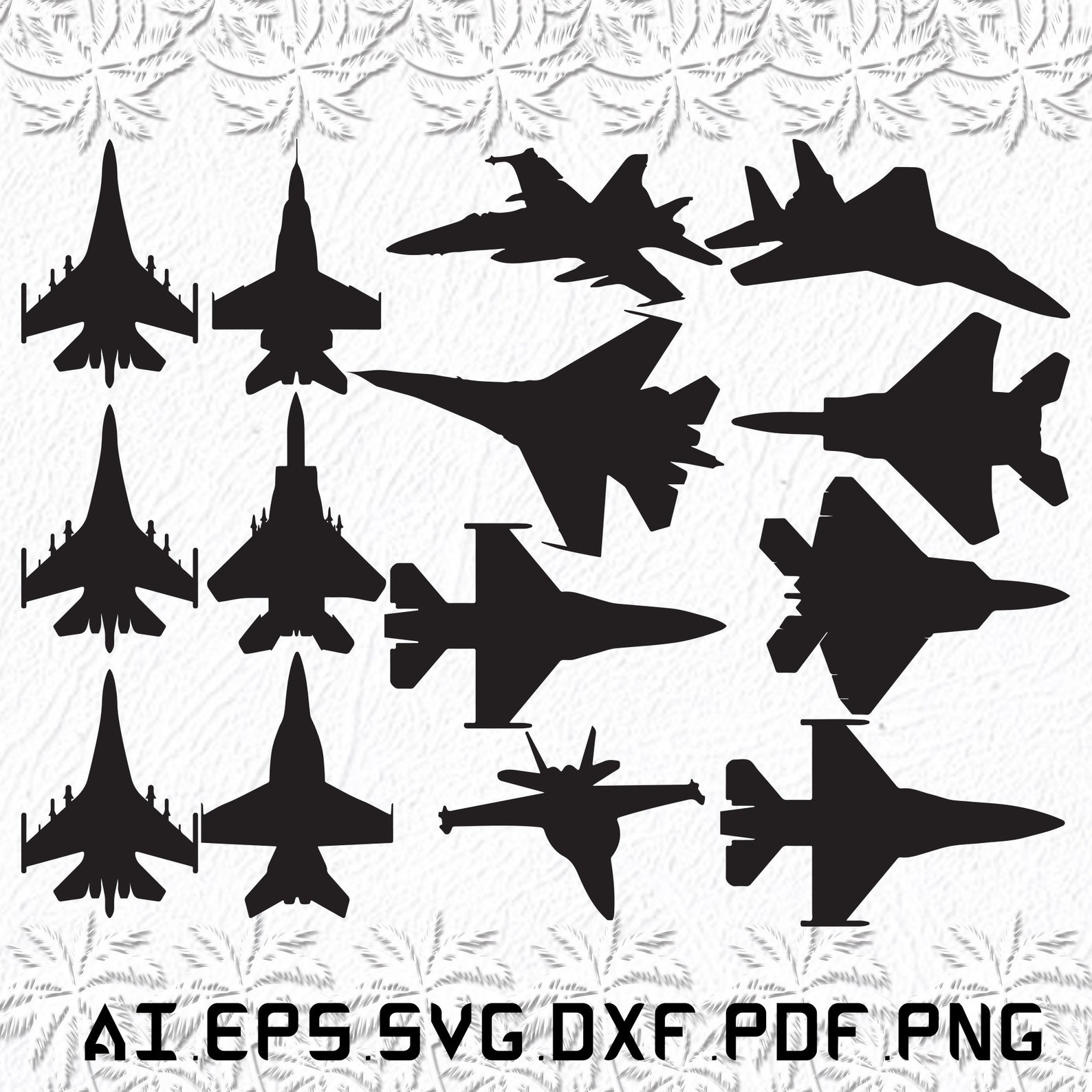 Fighter Plane Svg Fighter Svg Plane Svg Ww2 Airplane SVG - Etsy