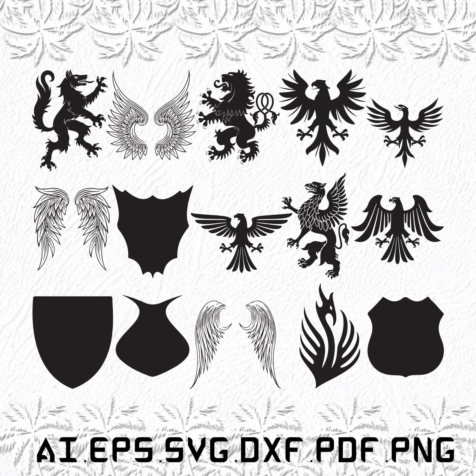 Heraldic Shield Svg, Heraldic Shields Svg, Love Svg, Heraldic, Shield ...