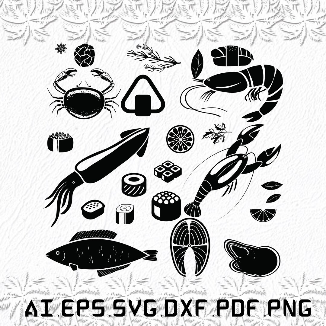 Sushi Svg, Sushi's Svg, Food Svg, Japan, Raman, SVG, Ai, Pdf, Eps, Svg ...