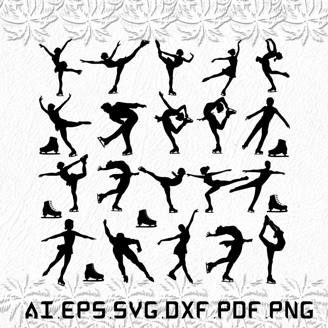 Figure Skating Svg Figure Svg Skating Svg Ice Skater SVG - Etsy UK