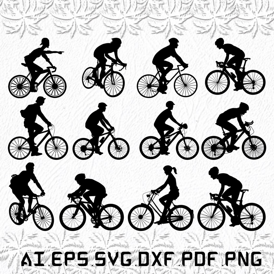 Cycling Svg Cyclings Svg Bike Svg Cycle Biker SVG Ai | Etsy
