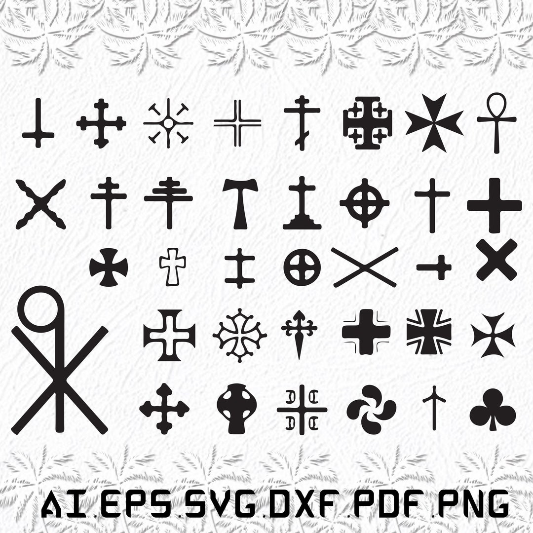 Cross Symbol Svg, Cross Svg, Symbol Svg, Cross, Symbol, SVG, Ai, Pdf ...