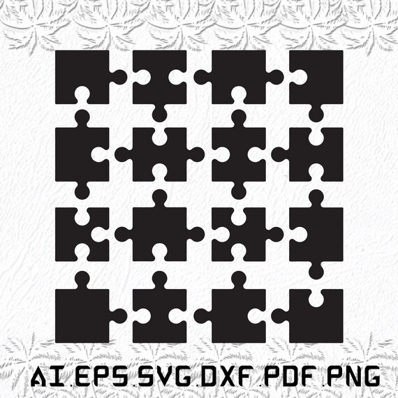 Puzzle Svg Puzzles Svg Fun Svg Funny Game SVG Ai Pdf - Etsy
