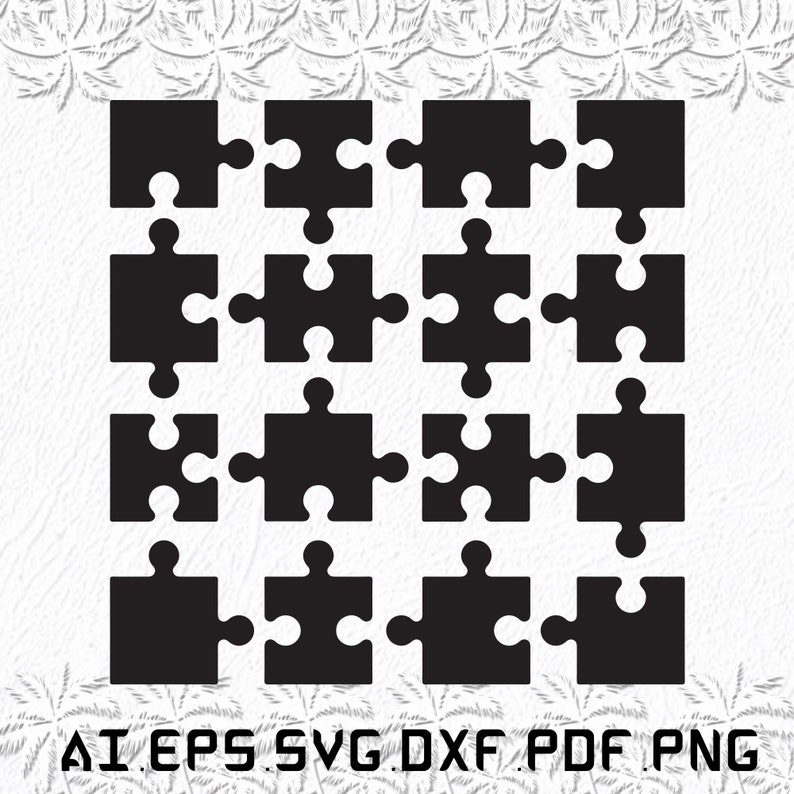 Puzzle Svg Puzzles Svg Fun Svg Funny Game SVG Ai Pdf - Etsy
