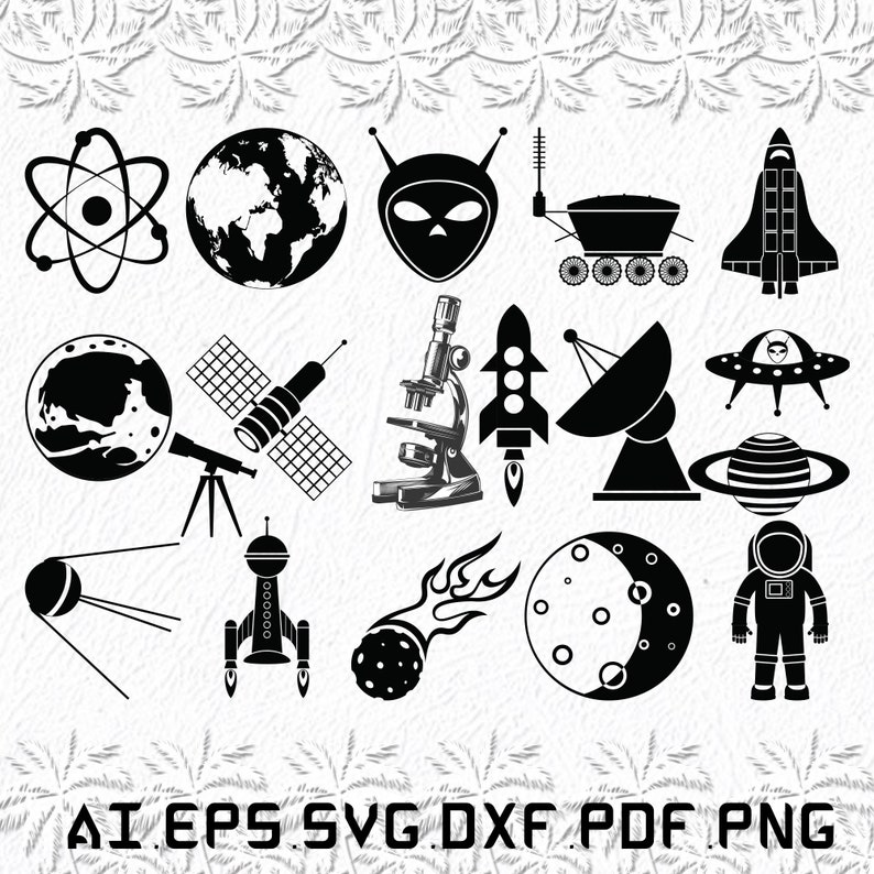 NASA Svg Space Svg Love Svg Ship Car SVG Ai Pdf Eps - Etsy