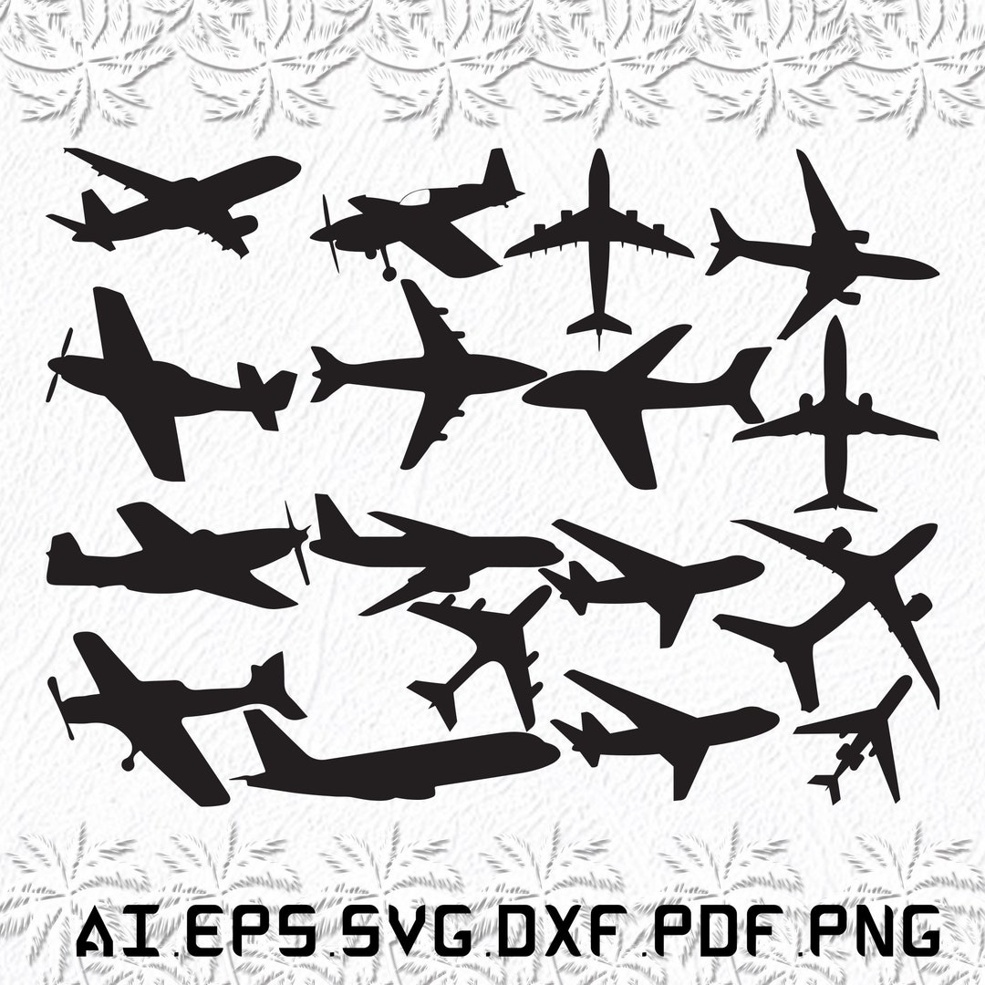 Airplane Svg, Air Svg, Plan Svg, Pilot, Fly, SVG, Ai, Pdf, Eps, Svg ...