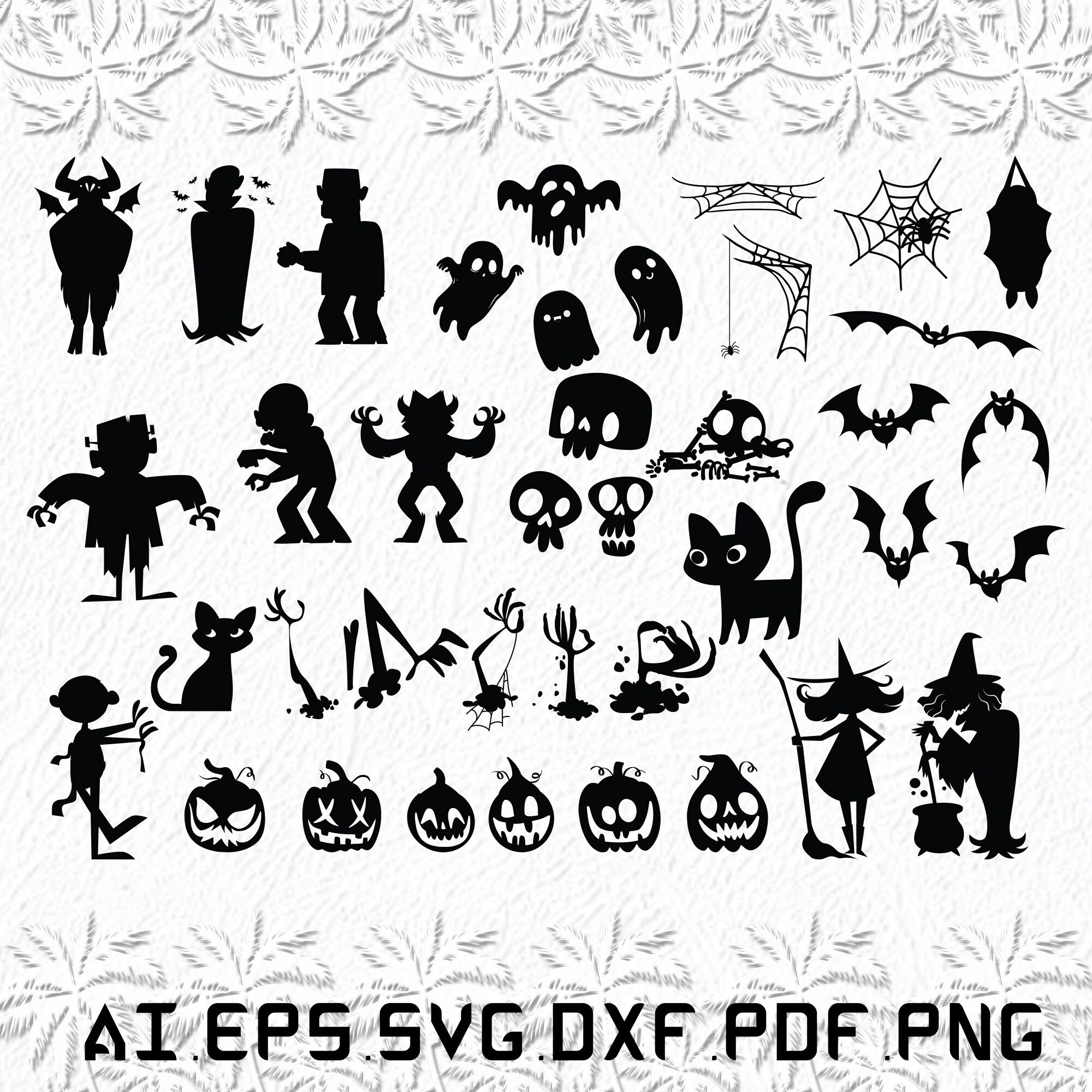 Spooky Svg Spookys Svg Horror Svg Ghost Pet SVG Ai Pdf - Etsy