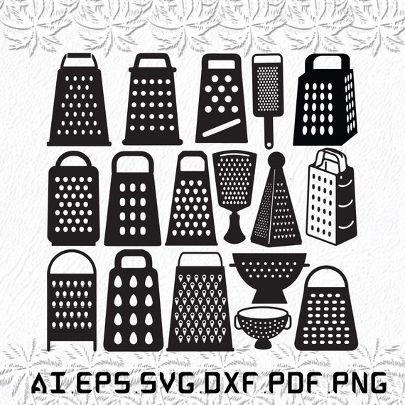 Grater Svg Graters Svg Food Svg Cute Cook SVG Ai Pdf - Etsy