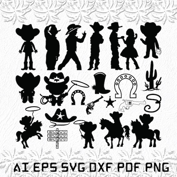 Little Cowboy Svg Little Svg Cowboy Svg Cowgirl Pink SVG | Etsy