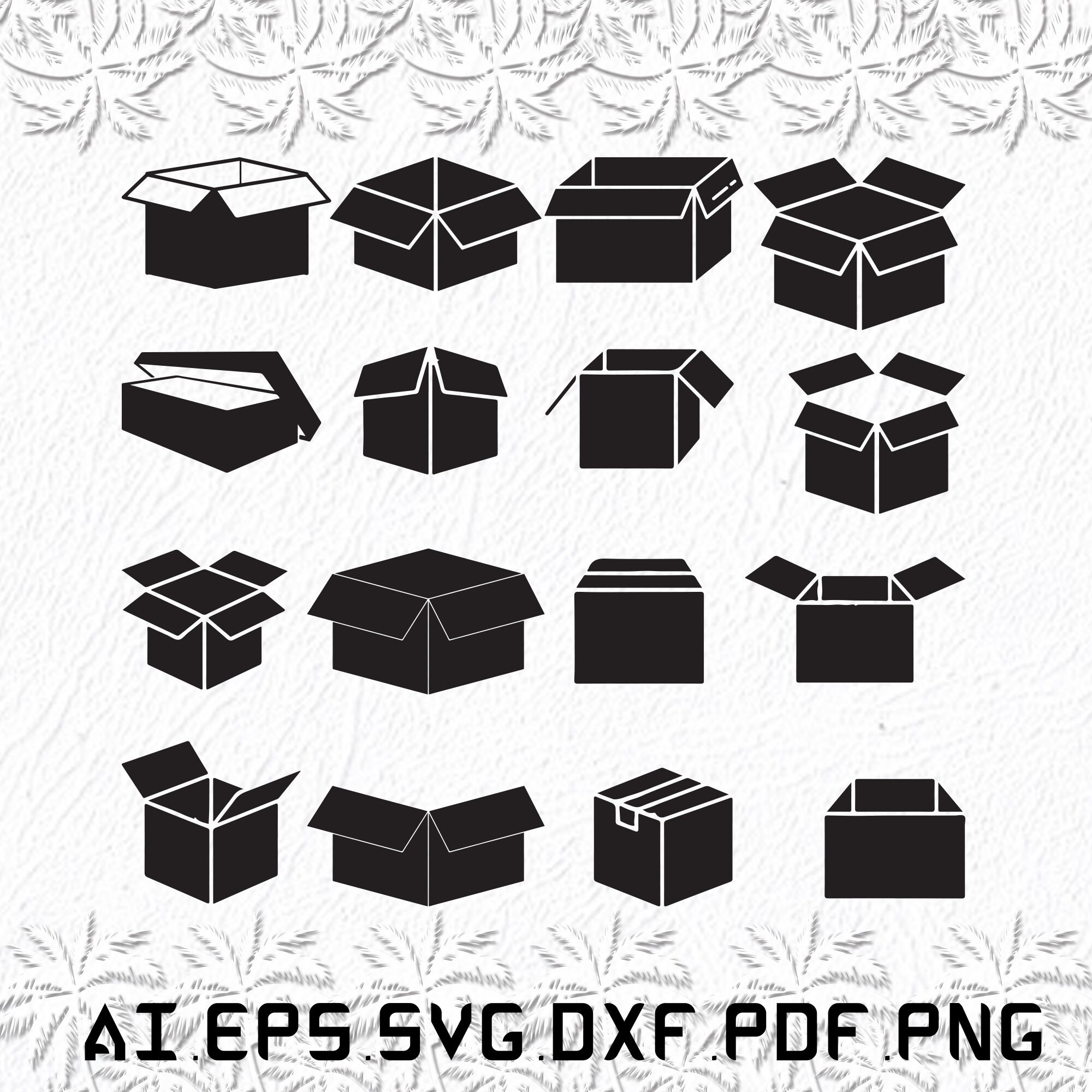 Cardboard Box Svg, Cardboard Boxs Svg, Cardboard Svg, Box, Boxs, SVG ...