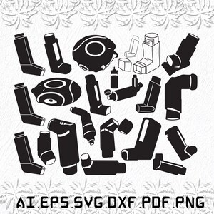 Inhaler Svg, Inhalers Svg, Doctor Svg, Man, Woman, SVG, Ai, Pdf, Eps ...