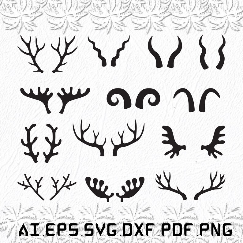 Ram Horn Svg, Ram Horns Svg, Love Svg, Horn, Ram, SVG, Ai, Pdf, Eps ...