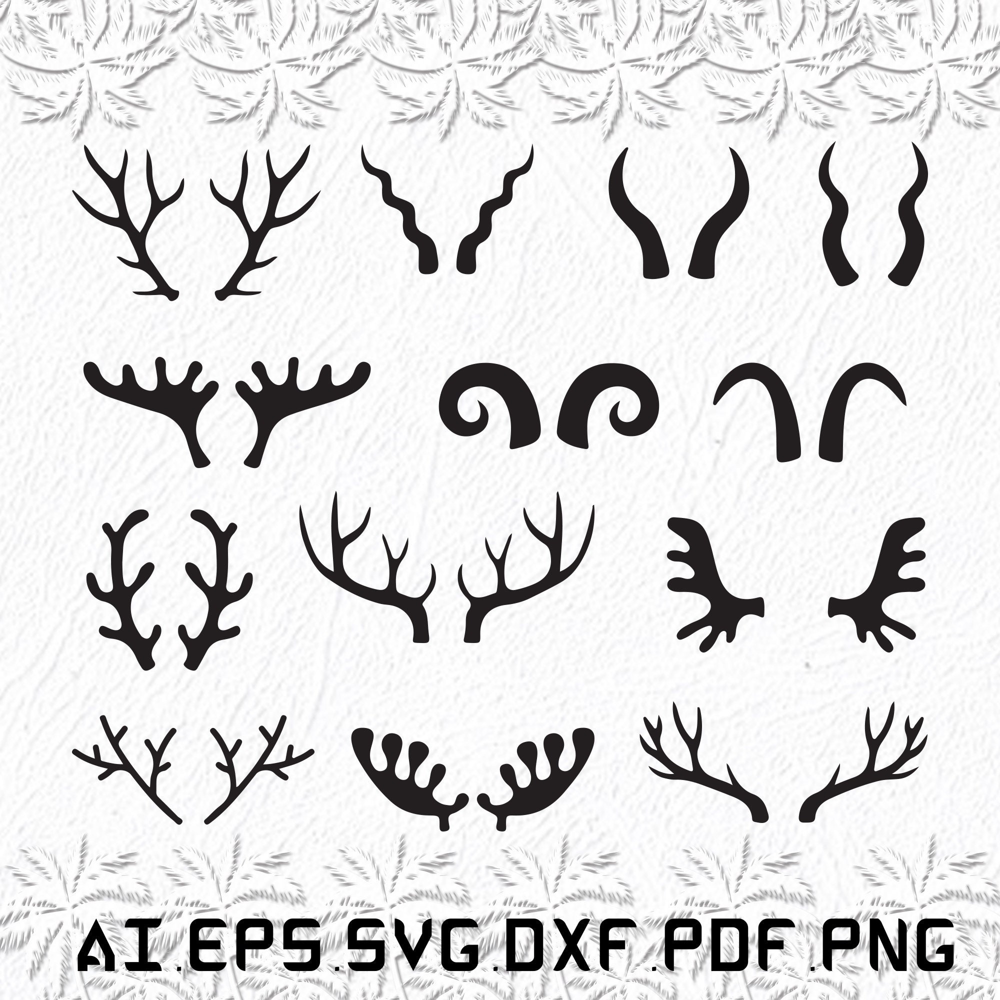 Ram Horn Svg, Ram Horns Svg, Love Svg, Horn, Ram, SVG, Ai, Pdf, Eps ...