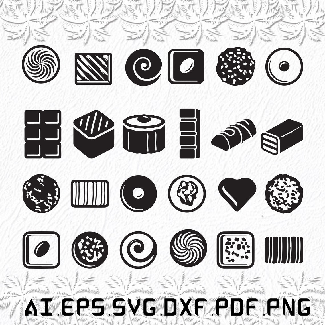 Chocolate Svg Chocolates Svg Choco Svg Enjoy Party SVG - Etsy