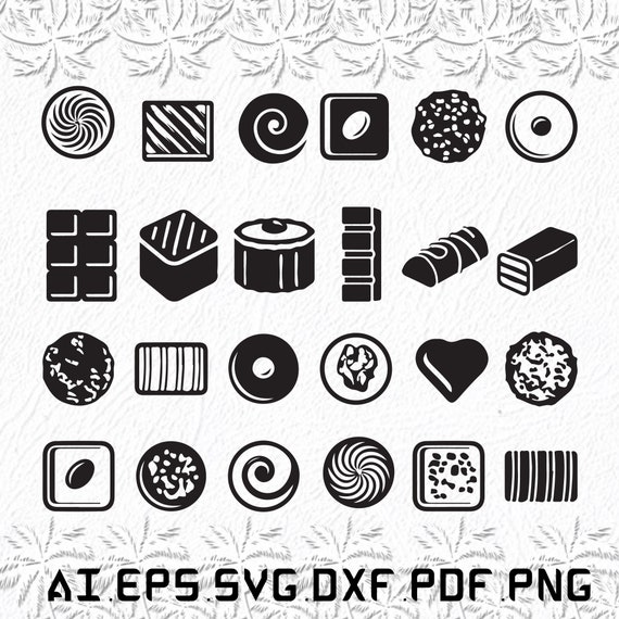 Chocolate Svg Chocolates Svg Choco Svg Enjoy Party SVG - Etsy